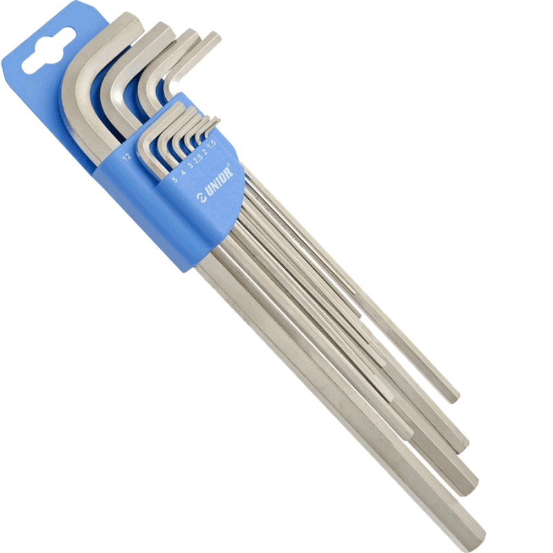 Unior 220/3LPH 10-dijelni set dugih imbus ključeva (617080) - Alati.Shop
