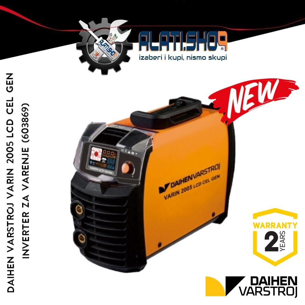 Daihen Varstroj Varin 2005 LCD CEL GEN inverter za varenje (603869 ...