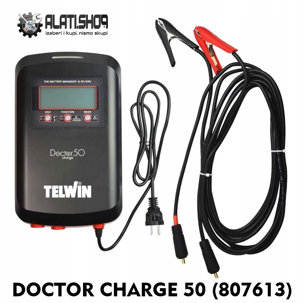 Telwin Doctor Charge 50 multifunkcionalni punjač akumulatora (807613 ...